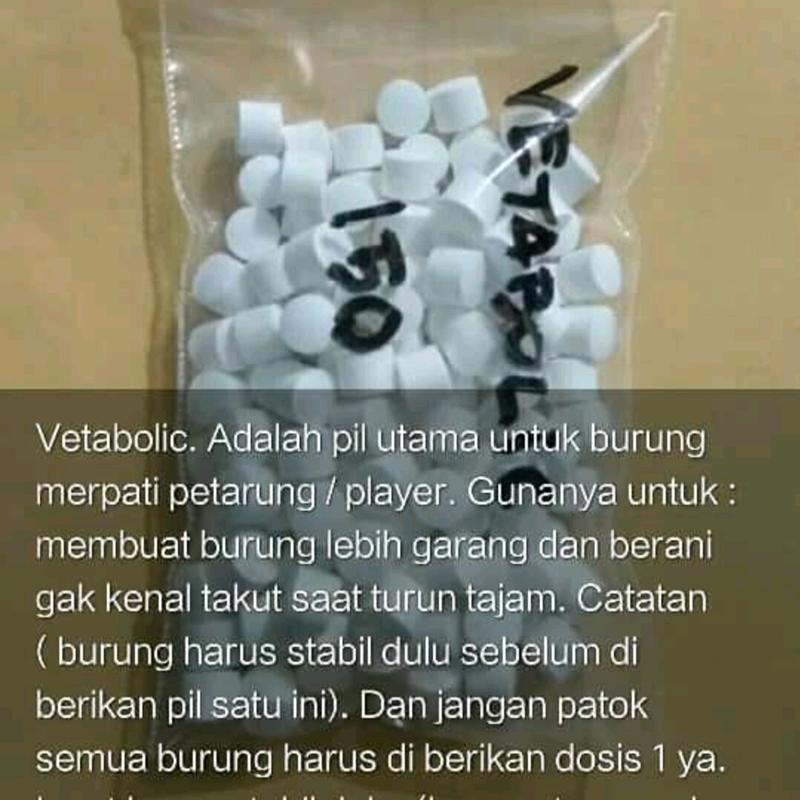 VETABOLIC PER 10BUTIR VETAFARM - Shop | Tokopedia