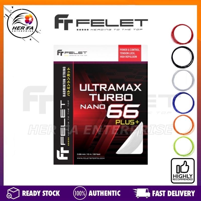 FELET Ultramax Turbo Nano 66 Badminton String - TikTok Shop Malaysia