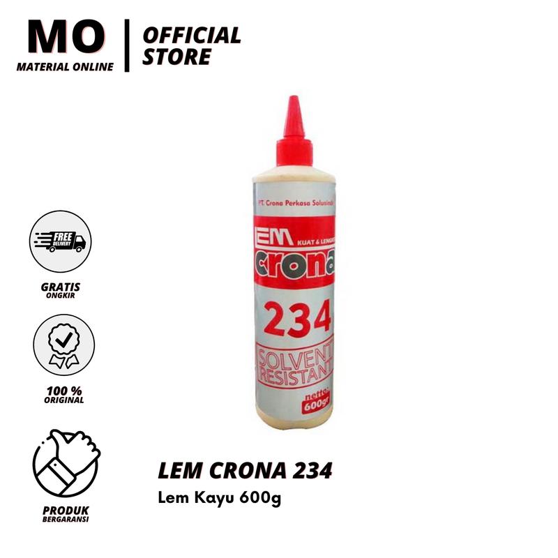 Promo Hari Ini Lem Kayu Crona 234 600 Gram Untuk Finger Jointing ...