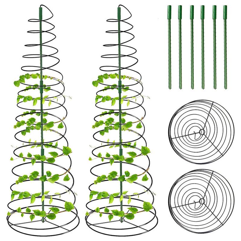 【seopllng】-Plant Support Rack Sturdy Metal Green Bean Trelli - TikTok ...