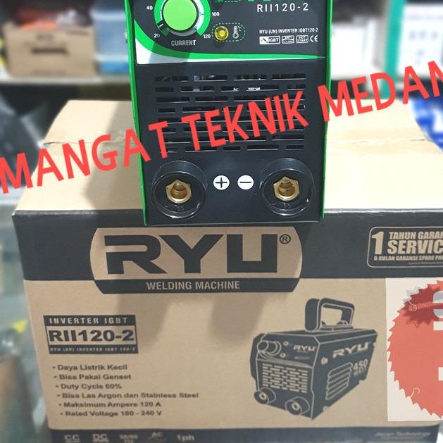 MESIN TRAFO LAS IGBT WELDING MACHINE 450 WATT RII 120 - 2 120A - Shop ...