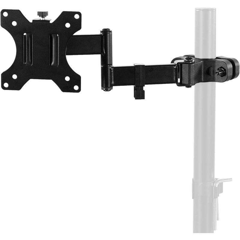 Steel Universal Full Motion Pole Mount Arm with Removable 75mm and ...