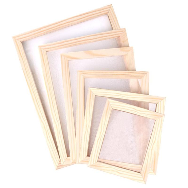 Skrin Bingkai Membuat Kertas, DIY, Bahan Kayu, Alat Kitar Semula ...