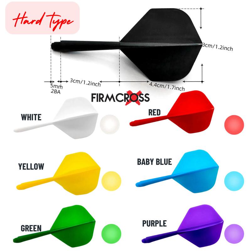 FIRMCROSS COLORS DARTS FLIGHT - HARD STANDARD Colors Integrated ...