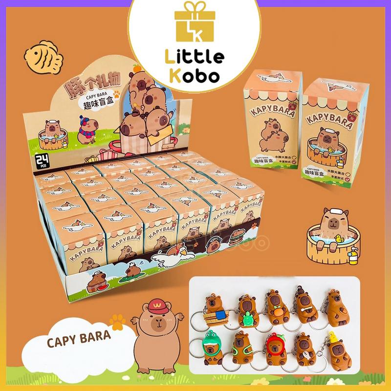 [Móc Khóa] Hộp Mù Capybara Labubu Blindbox Blind Box May Mắn - TikTok ...