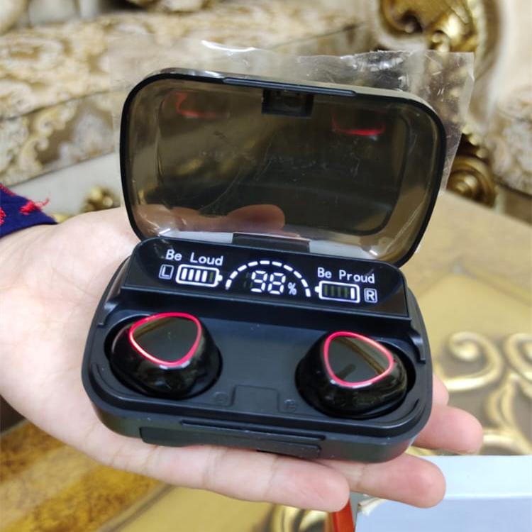 9D HiFi True Wireless Headset with Charging Box TWS Gaming Bluetooth ...