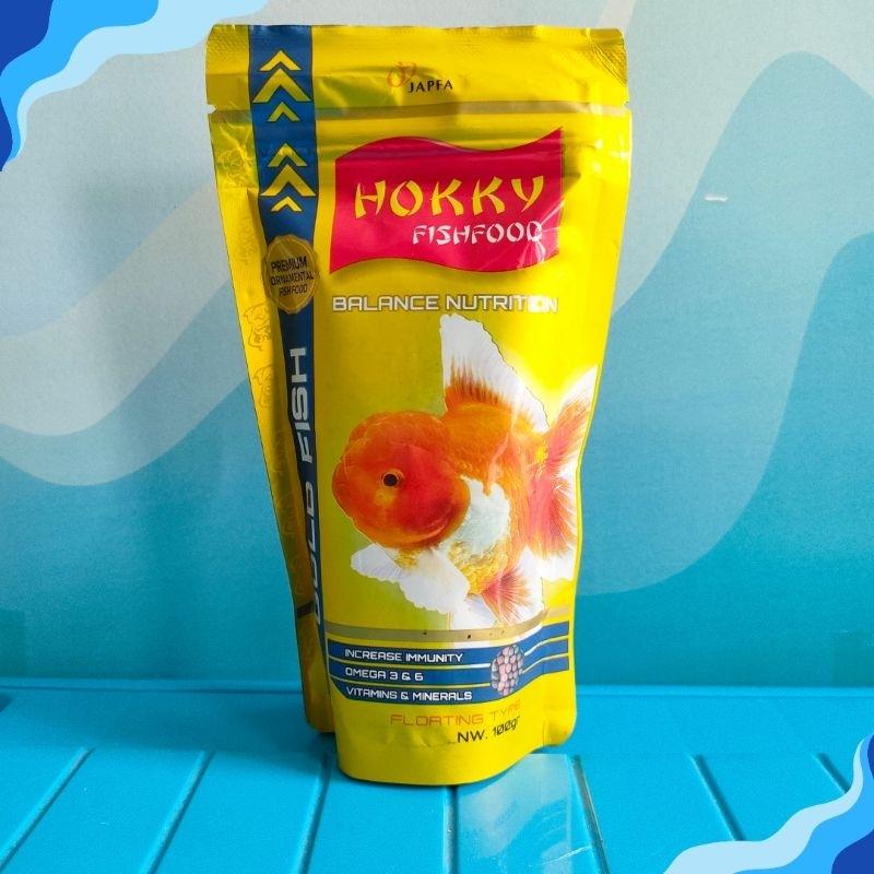 Pakan ikan Hokky Goldfish kuning 100gr pelet ikan hias Mas Koki - Shop | Tokopedia