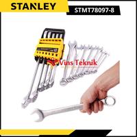 Jual STANLEY STMT78097-8 Kunci Ring Pas Combination Wrench Set 12Pcs ...