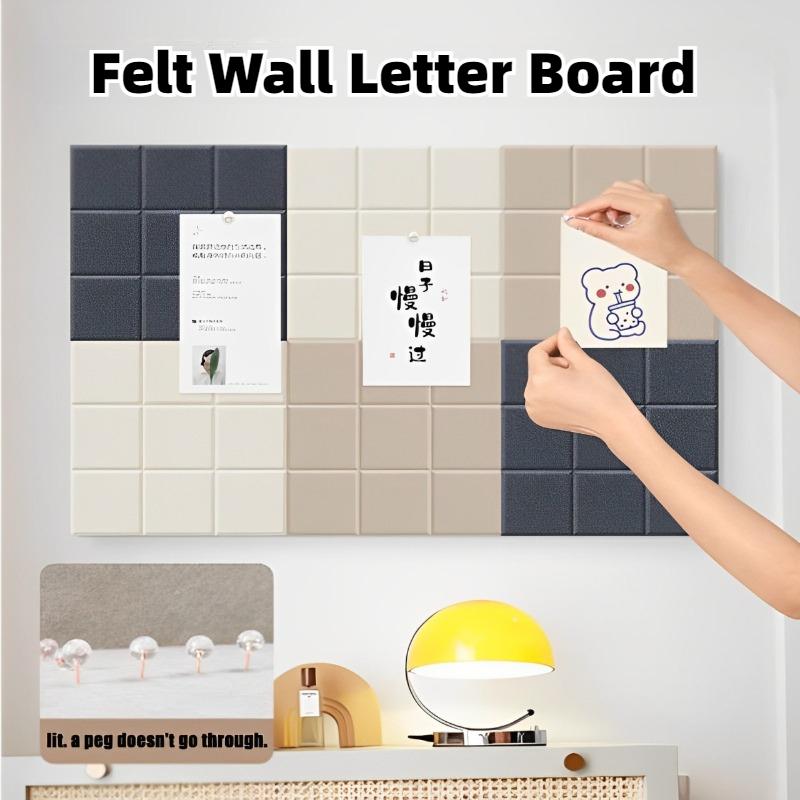 Papan Memo, Bahan Felt, Dinding Foto, Papan Notis Memo, Sura - TikTok ...