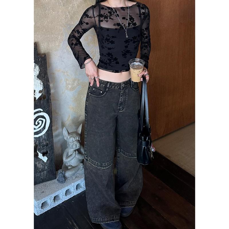 Zane Two Way Denim Jeans (Indigo/Copper Wash) - TikTok Shop Singapore
