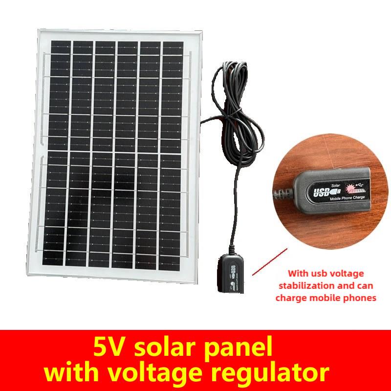 Panel Suria, 5V, Panel Fotovoltaik, dengan Pengawal Selia Voltan ...
