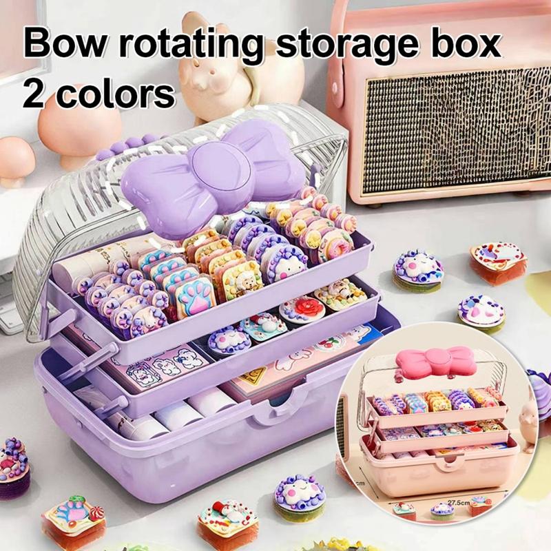 Multi-Layer Hairpin Organizer, Cute Girl Jewelry Case, Headband ...