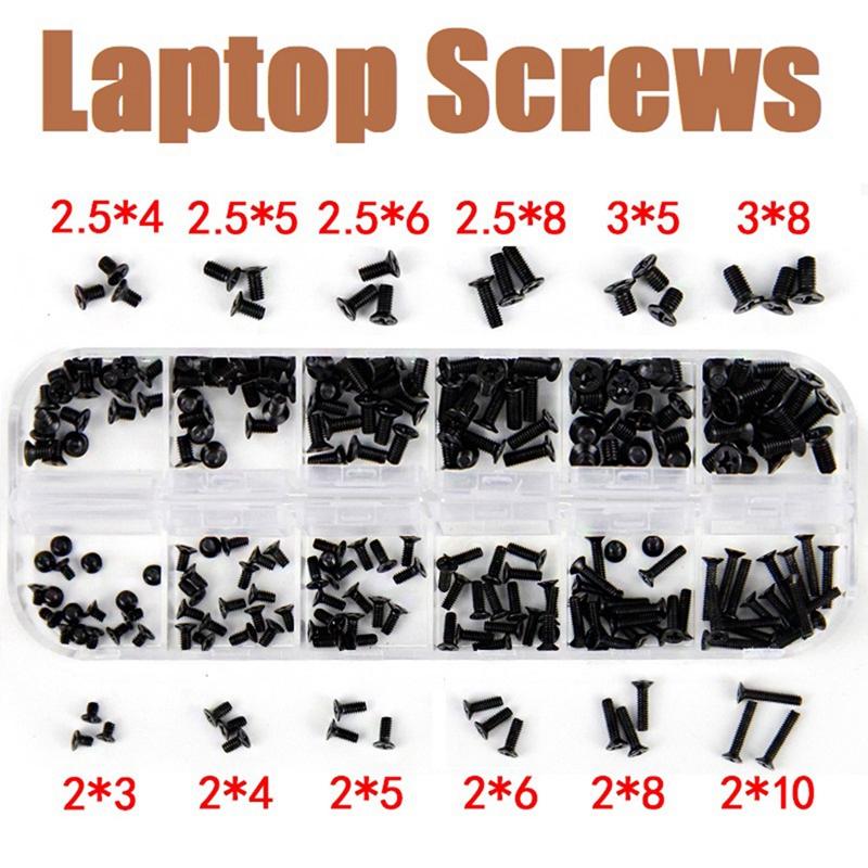 Kit Skru Komputer Riba Keluli Tahan Karat, 240Pcs, Termasuk saiz ...