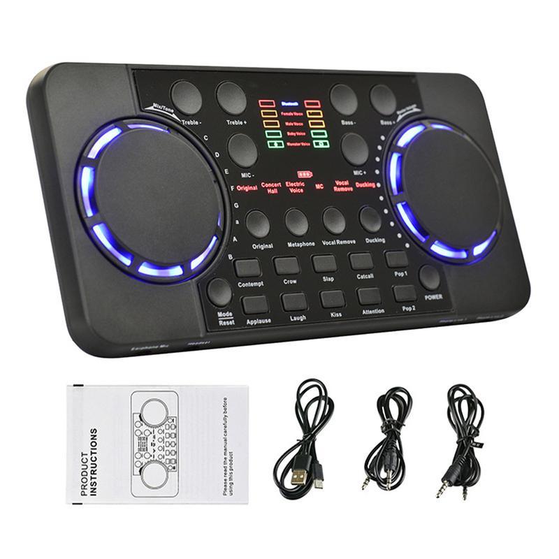 V300 Pro Live Streaming Sound Card 10 Sound Effects 4.0 Audi - TikTok ...