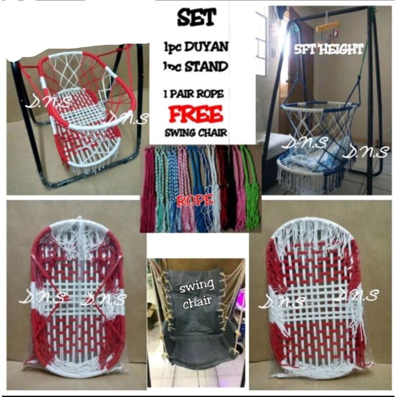 bed ORDINARY Baby duyan with Metal stand and free rope and swing ...