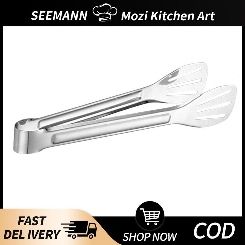 Seemann Food Tong Stainless Steel Food Clips Long Kitchen Serving ...