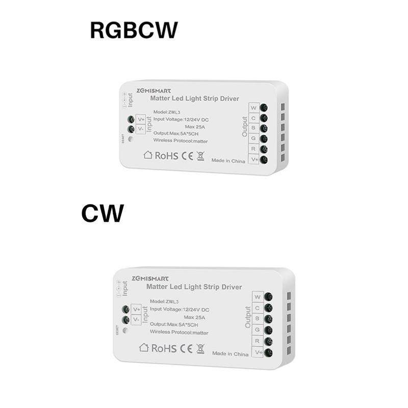 Matter Wifi LED Strip Light Controller Controller LED Strip Bixb/Siri ...