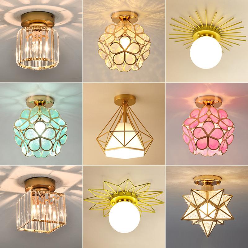 Lampu Siling, Reka Bentuk Mudah dan Moden, Gaya Nordic, Diperbuat ...