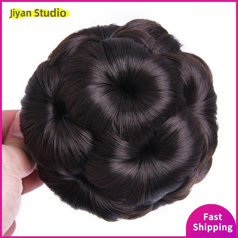 Sanggul Cincin Bunga, Gaya Bunga Sanggul, Klip Rambut Palsu, - TikTok ...