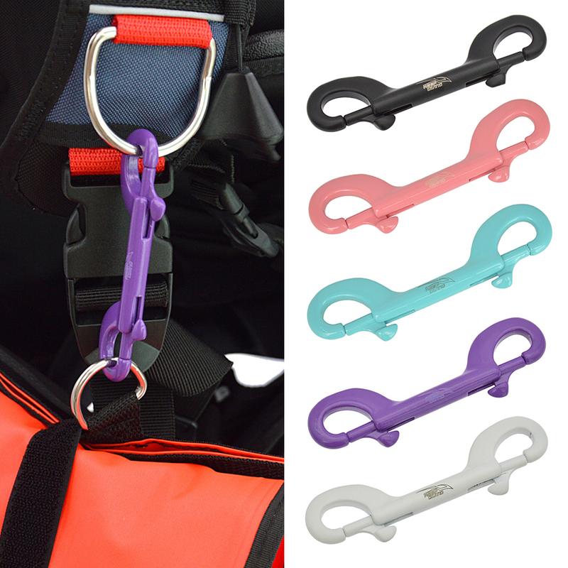 1PC 10CM 316 Stainless Steel Multi-Color Diving Double Head Hook ...