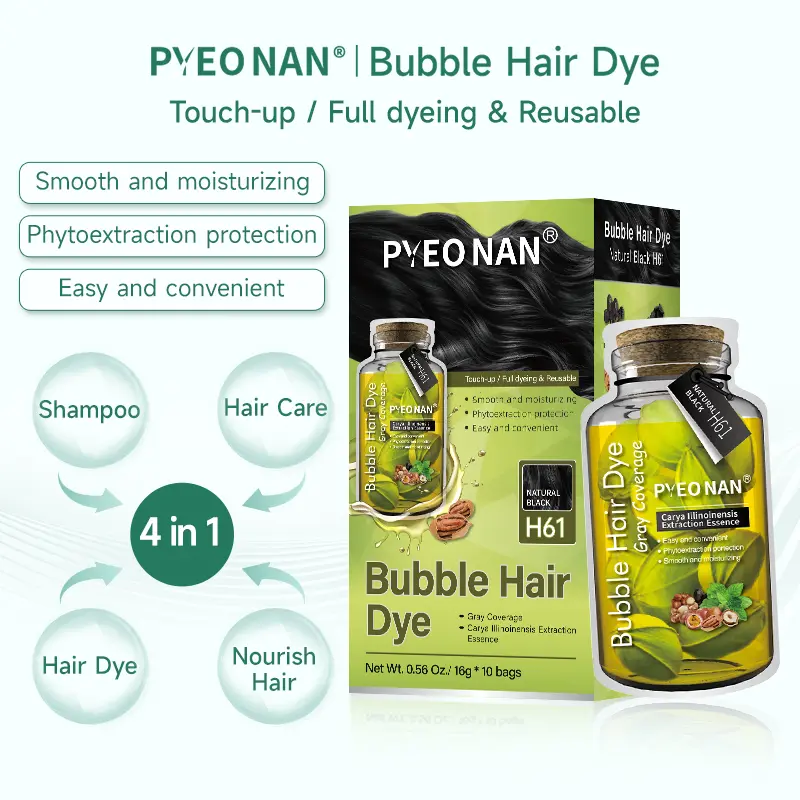 PYEONAN Unisex Hair dye Cream, Herbal Extracts for Gray Hair - TikTok Shop
