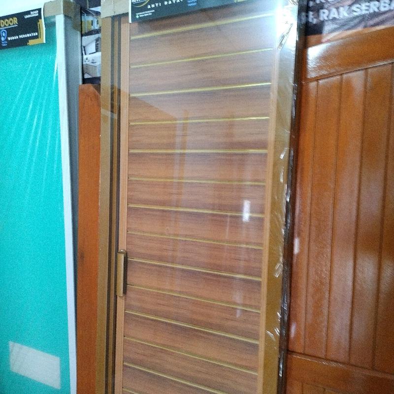 pintu PVC plafon motif kayu - Shop | Tokopedia