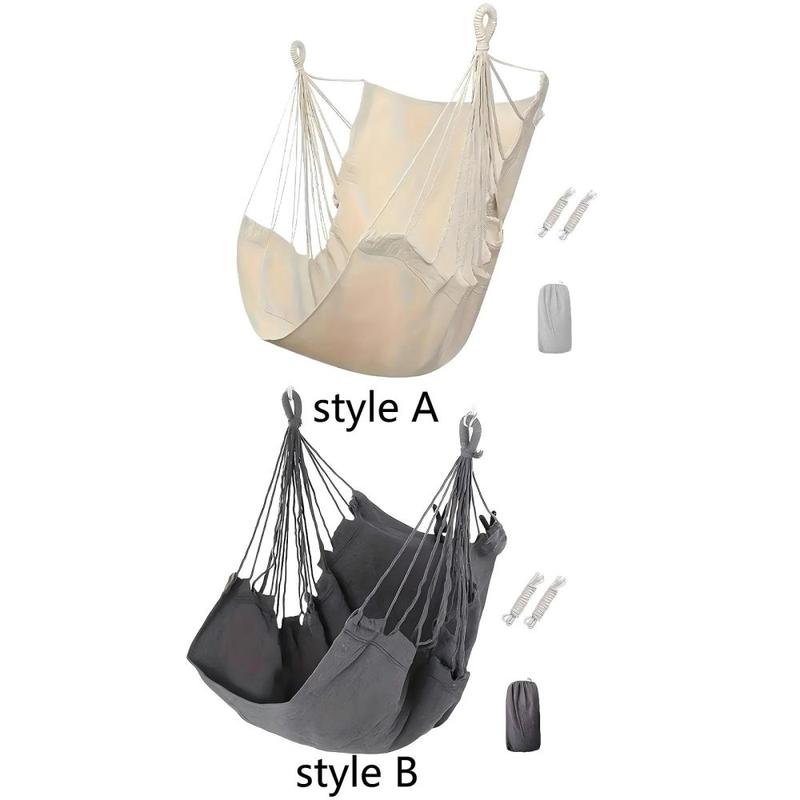 Hammock Chair Anti Slip Rings Breathable Easy Storage Hangin - TikTok ...