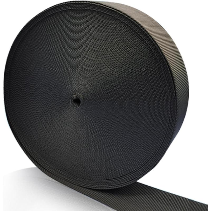 Polypropylene Webbing Strap 3+Colors - 0.9"& 1"& 2" - 25 33Yards ...