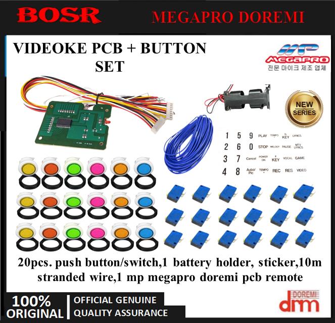 MEGAPRO PCB MP-1000 PCB SETPCB Remote Control + Button Set + - TikTok ...