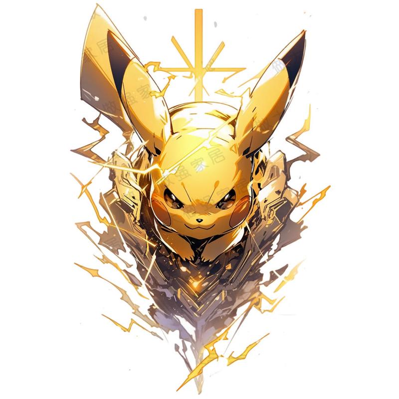 Hình Dán Pikachu Cá Tính, Thiết Kế Sáng Tạo, Không Thấm Nước - TikTok ...