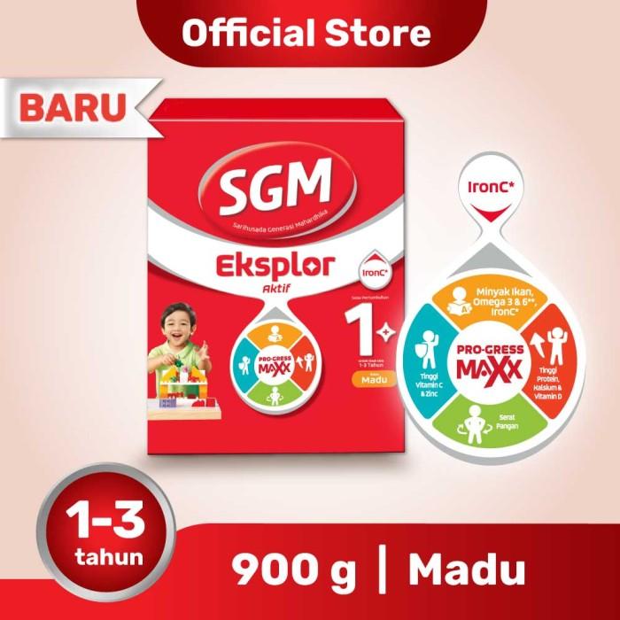 SGM Eksplor 1+ Madu 900 gr Anak-Anak Lactogrow - Shop | Tokopedia