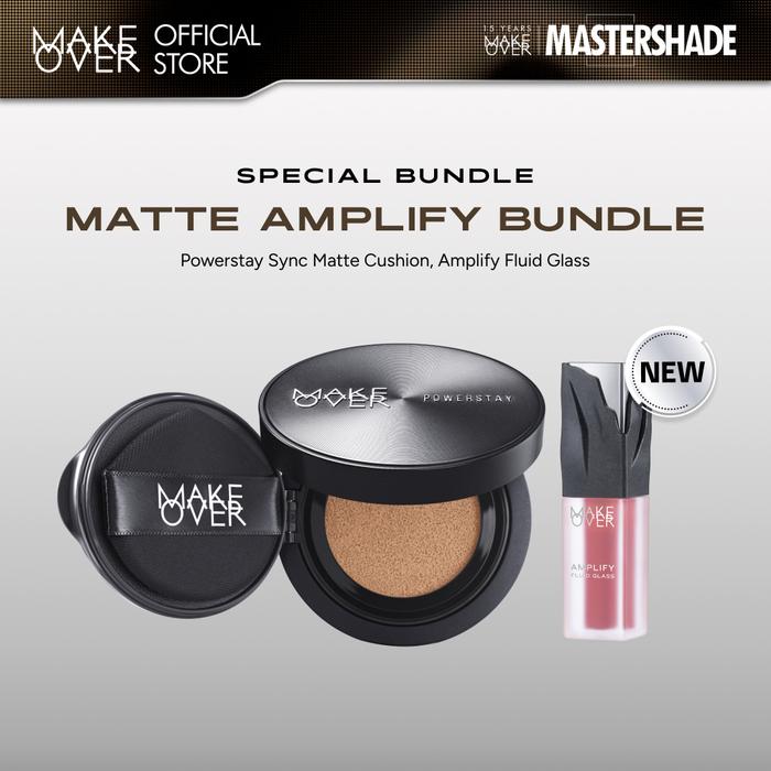 Promo MAKE OVER Matte Amplify Bundle: NEW! Amplify Glass Fluid ...