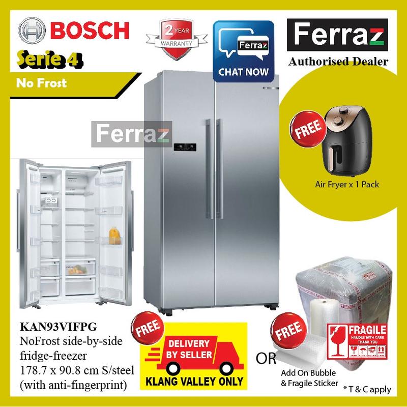 Bosch Serie | 4 Side by Side KAN93VIFPG S/S 560L Fridge (wit - TikTok ...