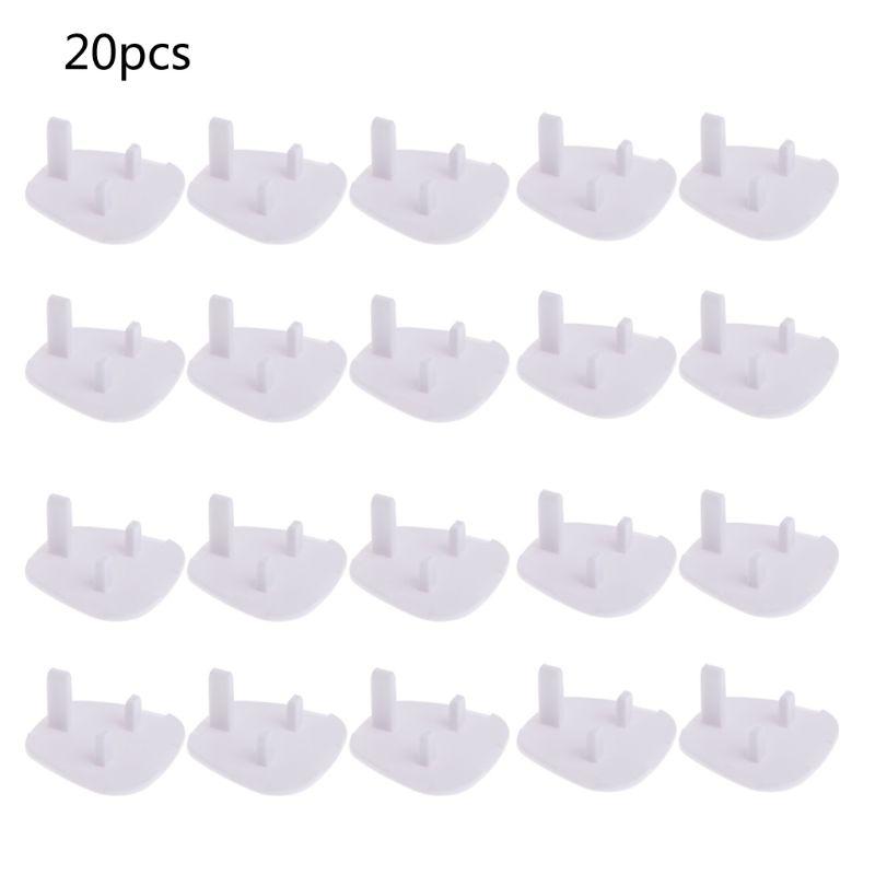 Toz 20pcs/set Plug Socket Covers UK for Baby Proofing Tight Fit ...