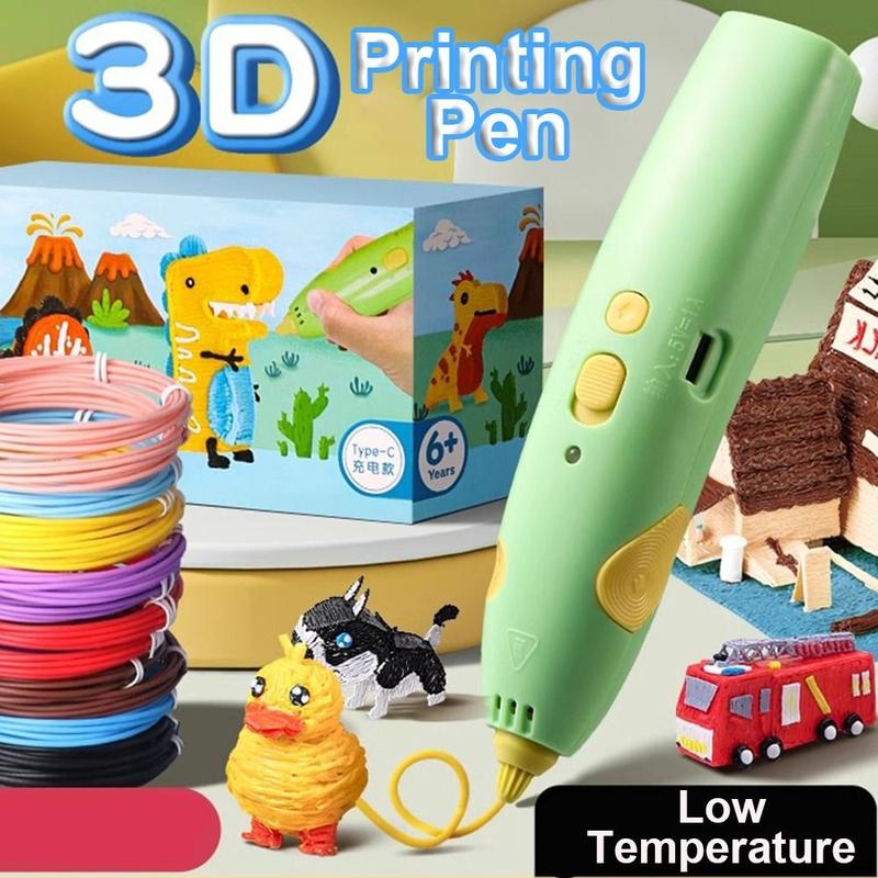 Creative DIY 3D Printing Pen Low Print Temperature ABS 3D Pens - TikTok ...