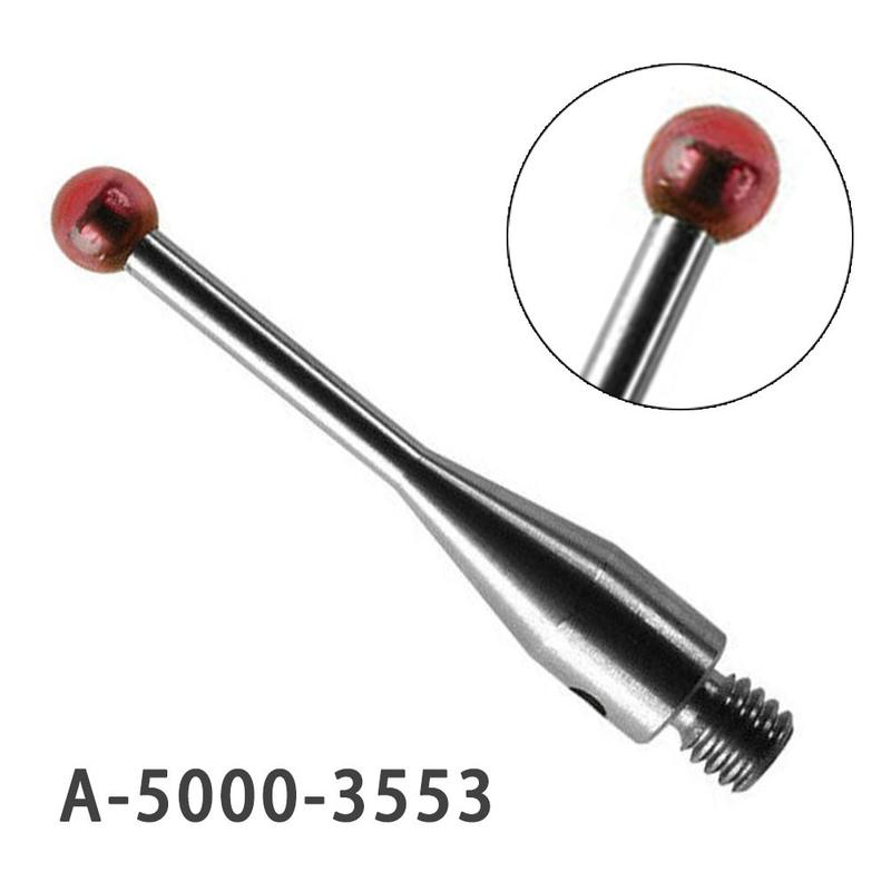 CMM Touch Probe CMM Stylus Tips For M3 21mm Long CMM Styli 3mm Ball A ...