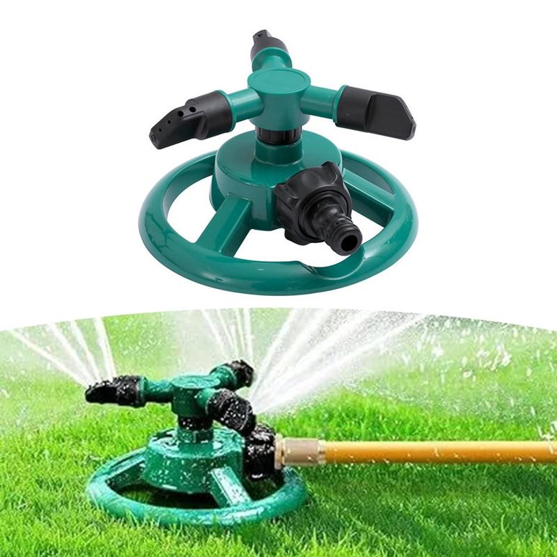 【In Stock】 360 Degree Automatic Rotating Garden Irrigation Sprinkler ...