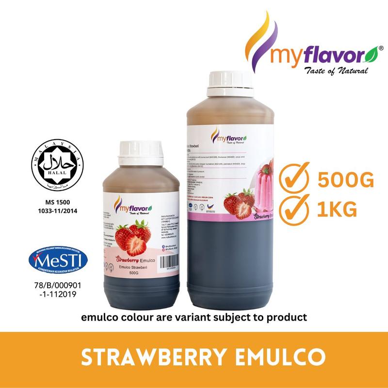 Strawberry Emulco 500g/ 1KG | Food Flavor | My Flavor - TikTok Shop ...