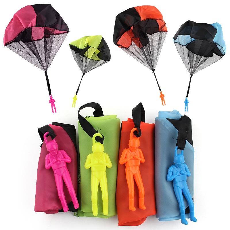 1Pc Kids Hand Throwing Parachute Toy For Children Educationa - TikTok ...