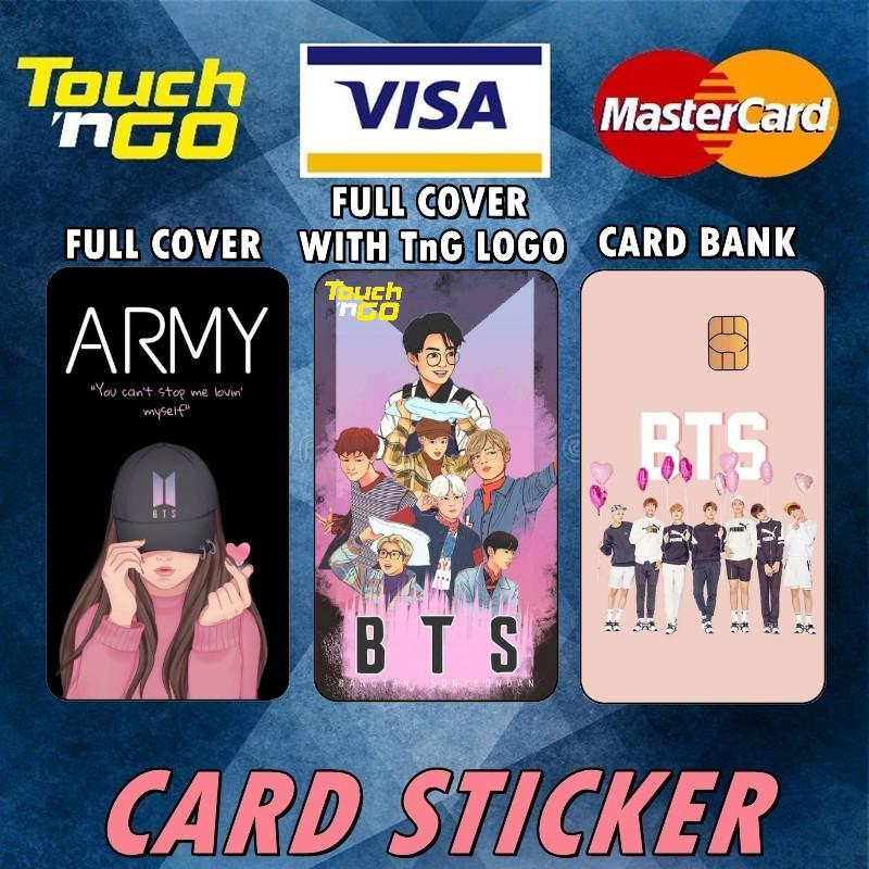 [ARMY B.T.S] ATM , Bank Debit Credit Card & Touch N Go Sticker - TikTok ...