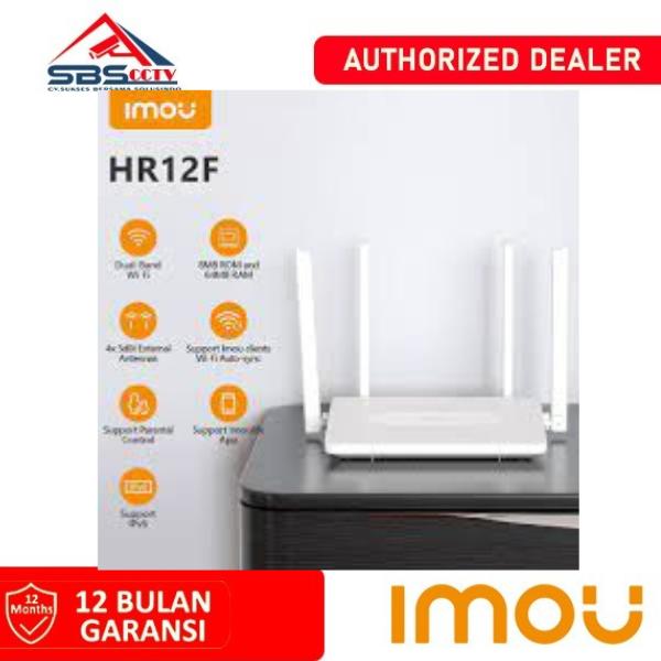 IMOU Smart Router AC-1200 Dual-Band Wi-Fi Router HR12F with Wi-Fi ...