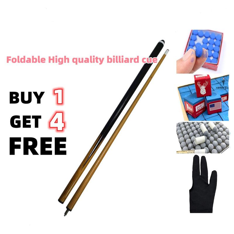 Foldable Wood Cue Pool Stick Snooker Billiards Sport Game HO - TikTok ...