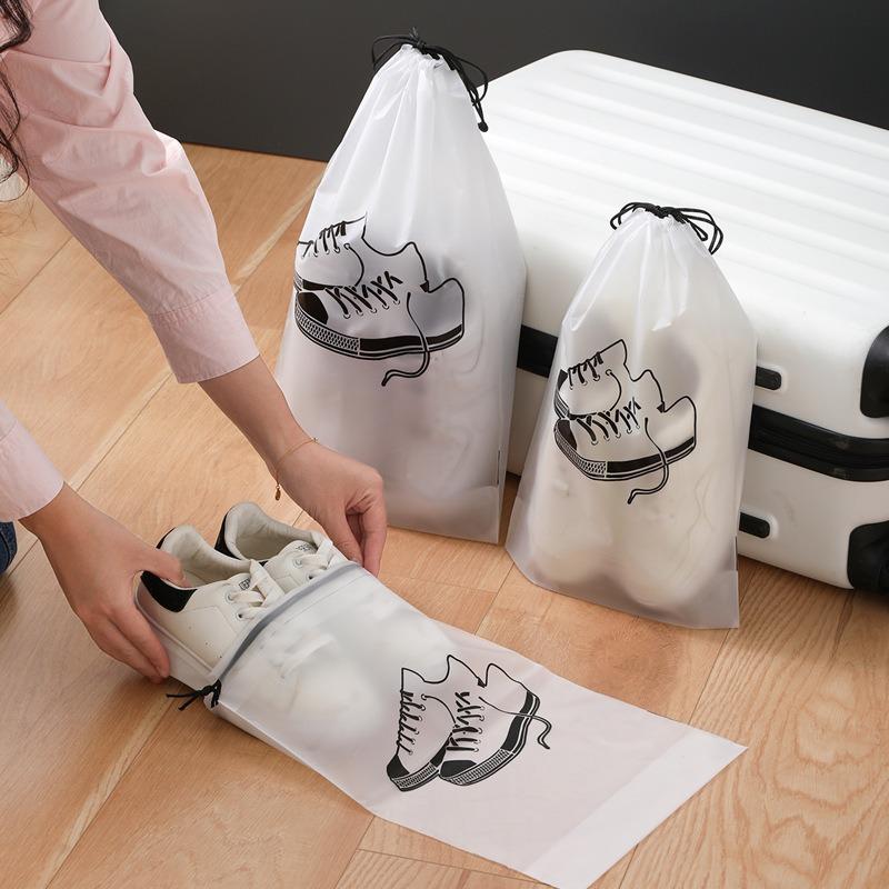 Shoe Dust Covers Dustproof Drawstring Storage Bag - Travel Pouch ...