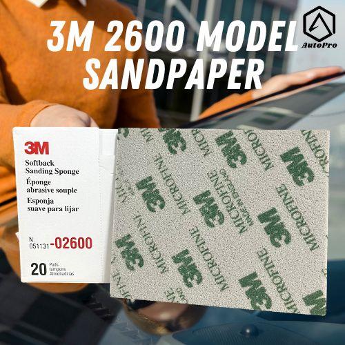 3M 2600 Model Sand Paper Microfine 3M Sponge Sand Slice Hardware ...