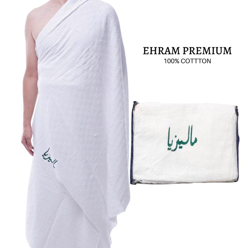 KAIN IHRAM/ EHRAM DEWASA PREMIUM QUALITY HAJI UMRAH - TikTok Shop Malaysia