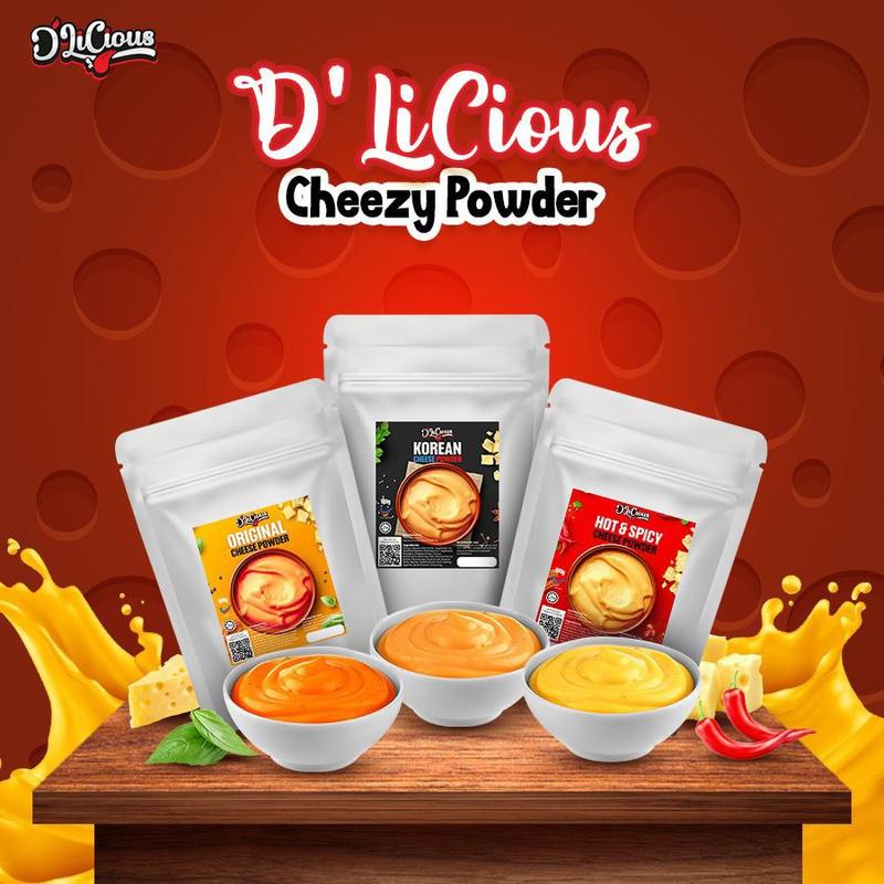 Serbuk Cheese Cheezy Powder Dlicious - TikTok Shop Malaysia