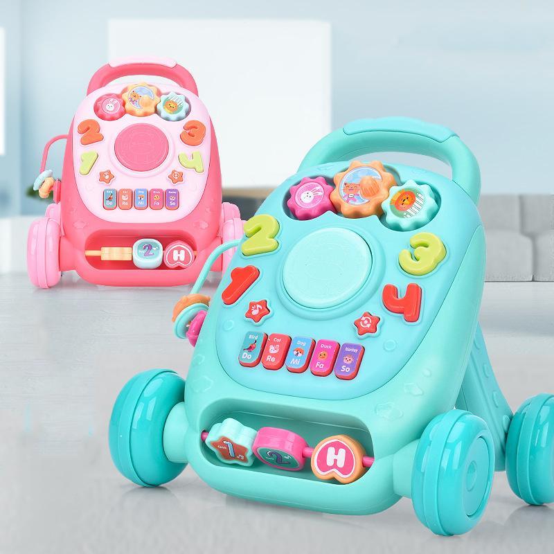 Children Mini Hand Push Car Bilingual Early Learning Storyteller ...