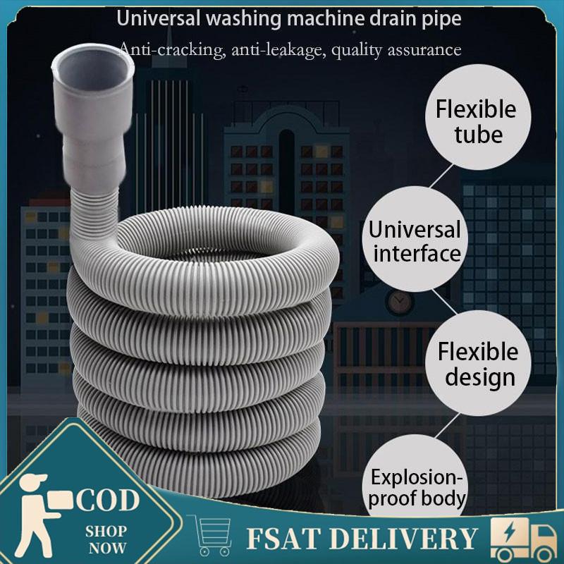 2-8m machine dishwasher drain hose extension washing pipe with - TikTok ...