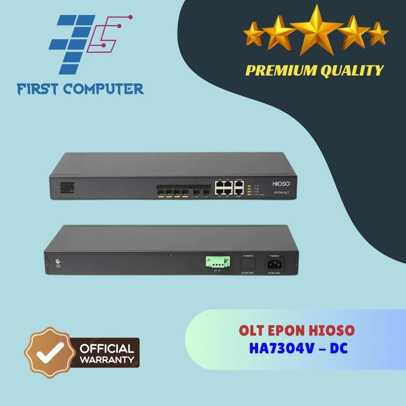 OLT EPON HIOSO HA7304V 4 PON Power AC/DC - Shop | Tokopedia