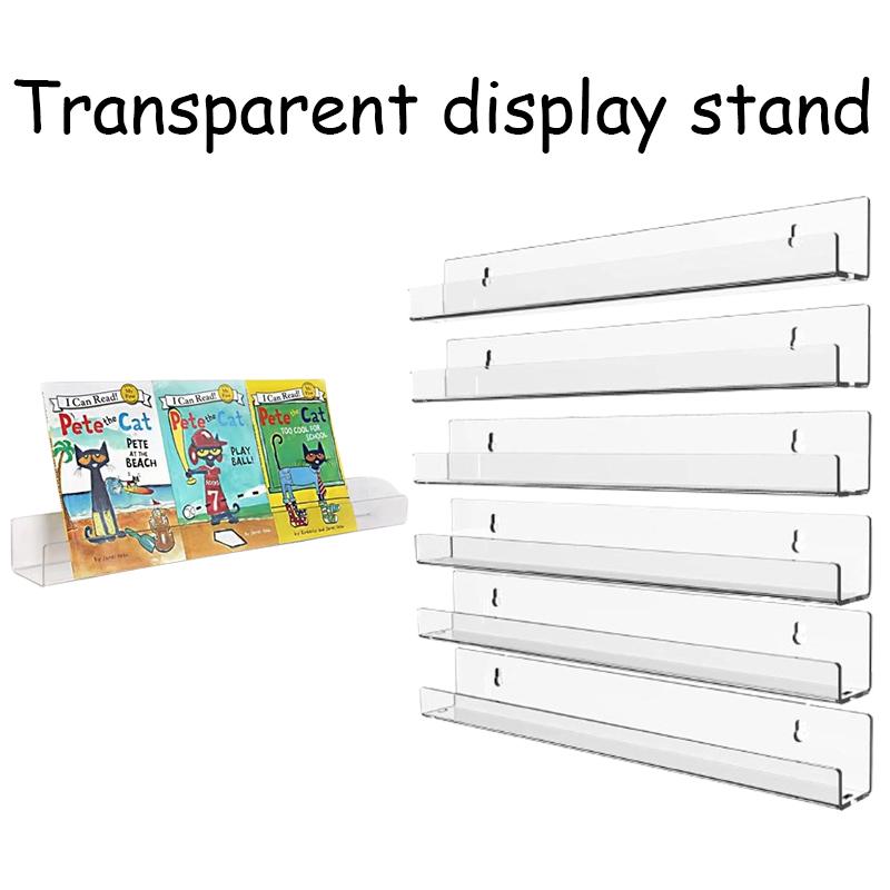 6 layers transparent acrylic wall mounted shelf display shel - TikTok ...